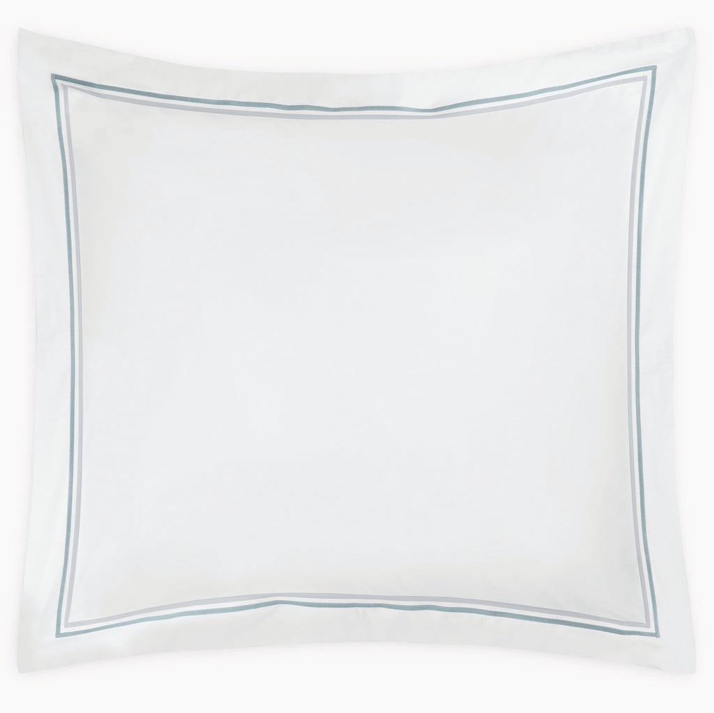 Essex Pair of Euro Shams in Pool – TOILE SHOWROOM